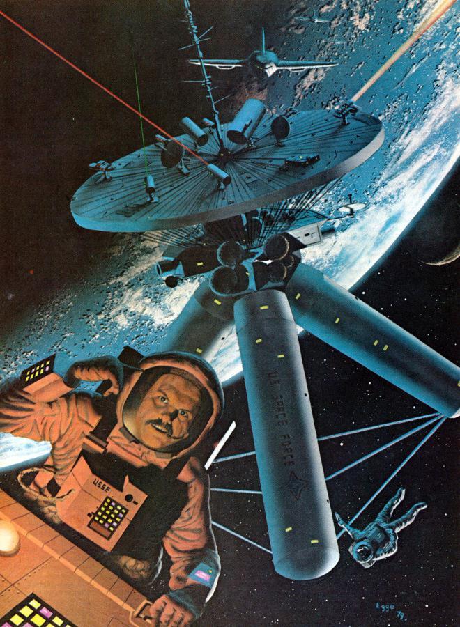 U.S. Space Force early 1980s concept art | Scrolller