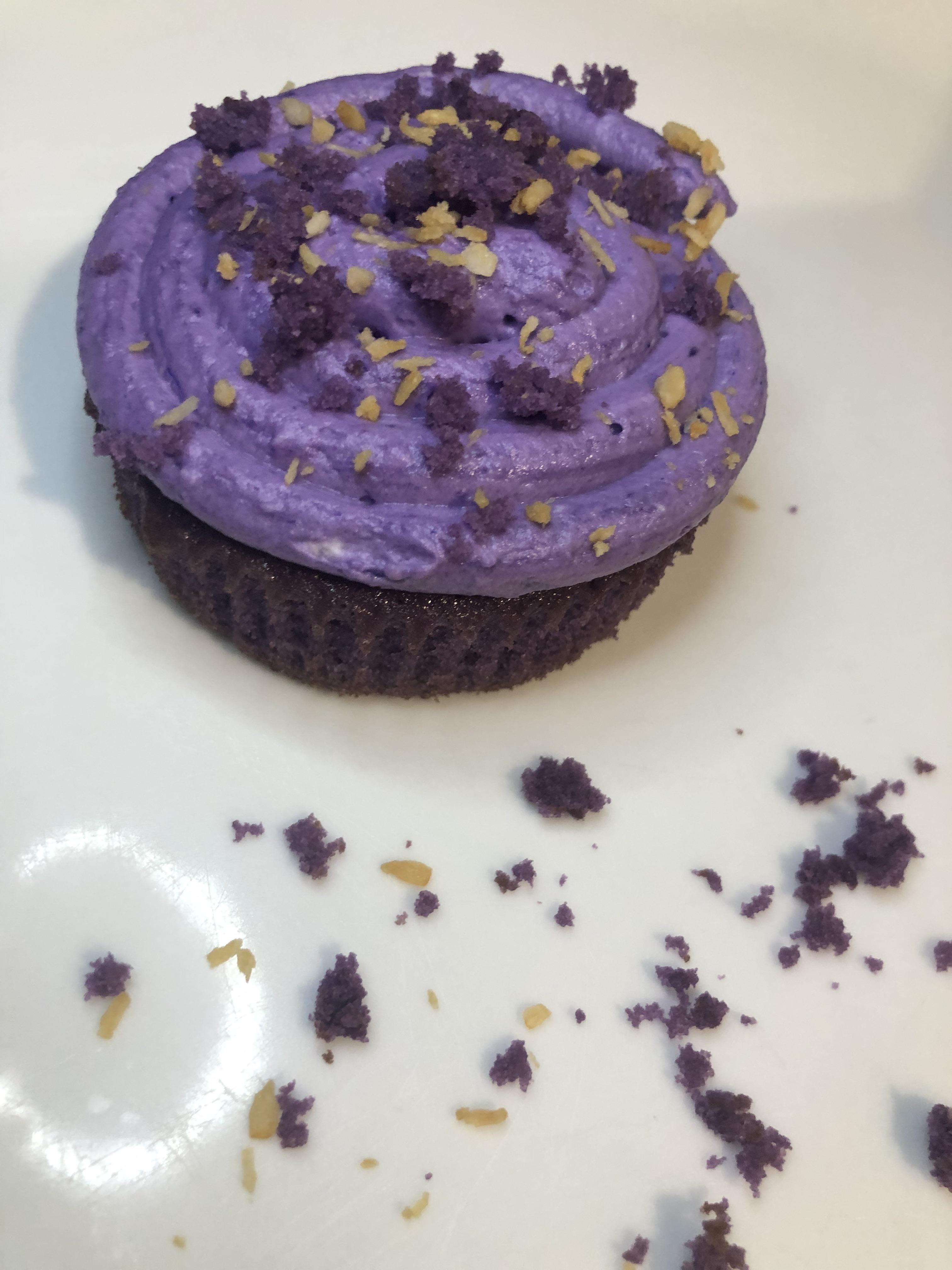 Ube cupcake with Ube frosting | Scrolller