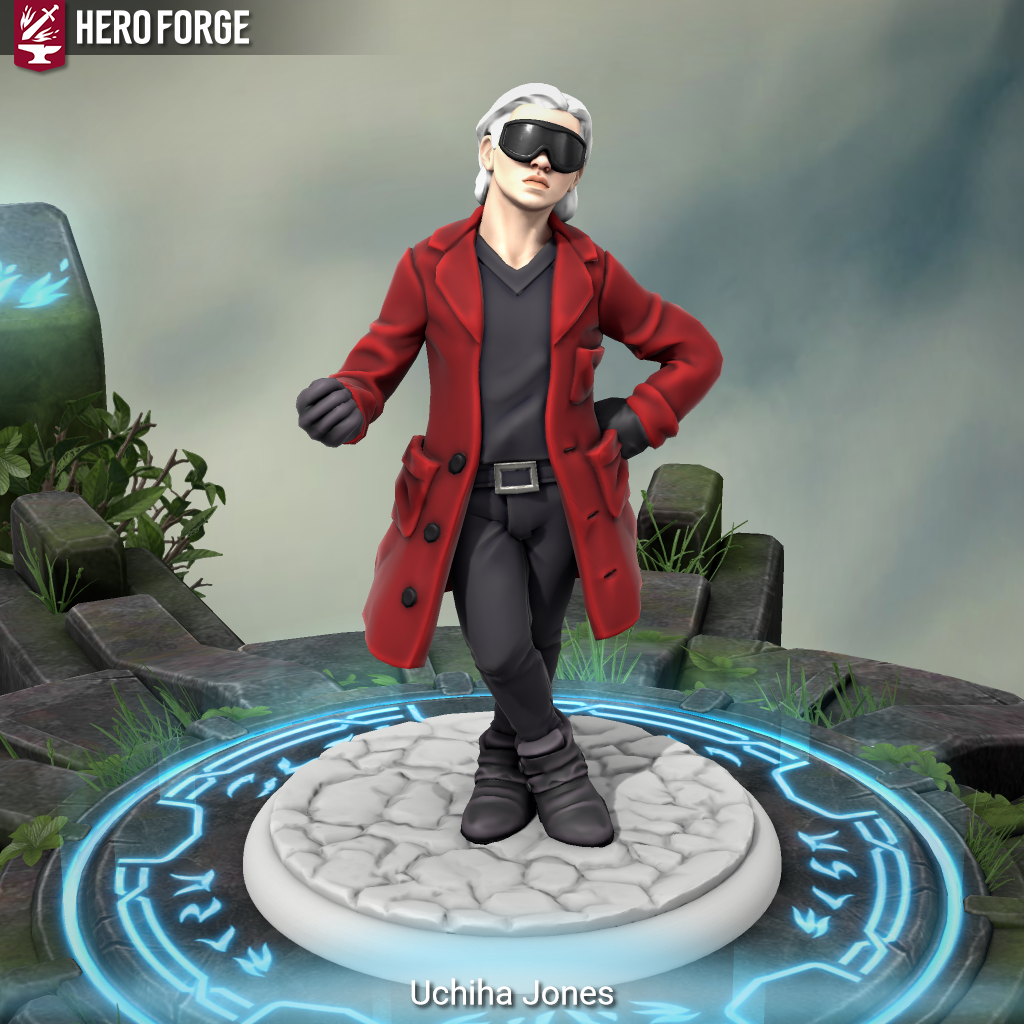 Uchiha in Hero Forge | Scrolller