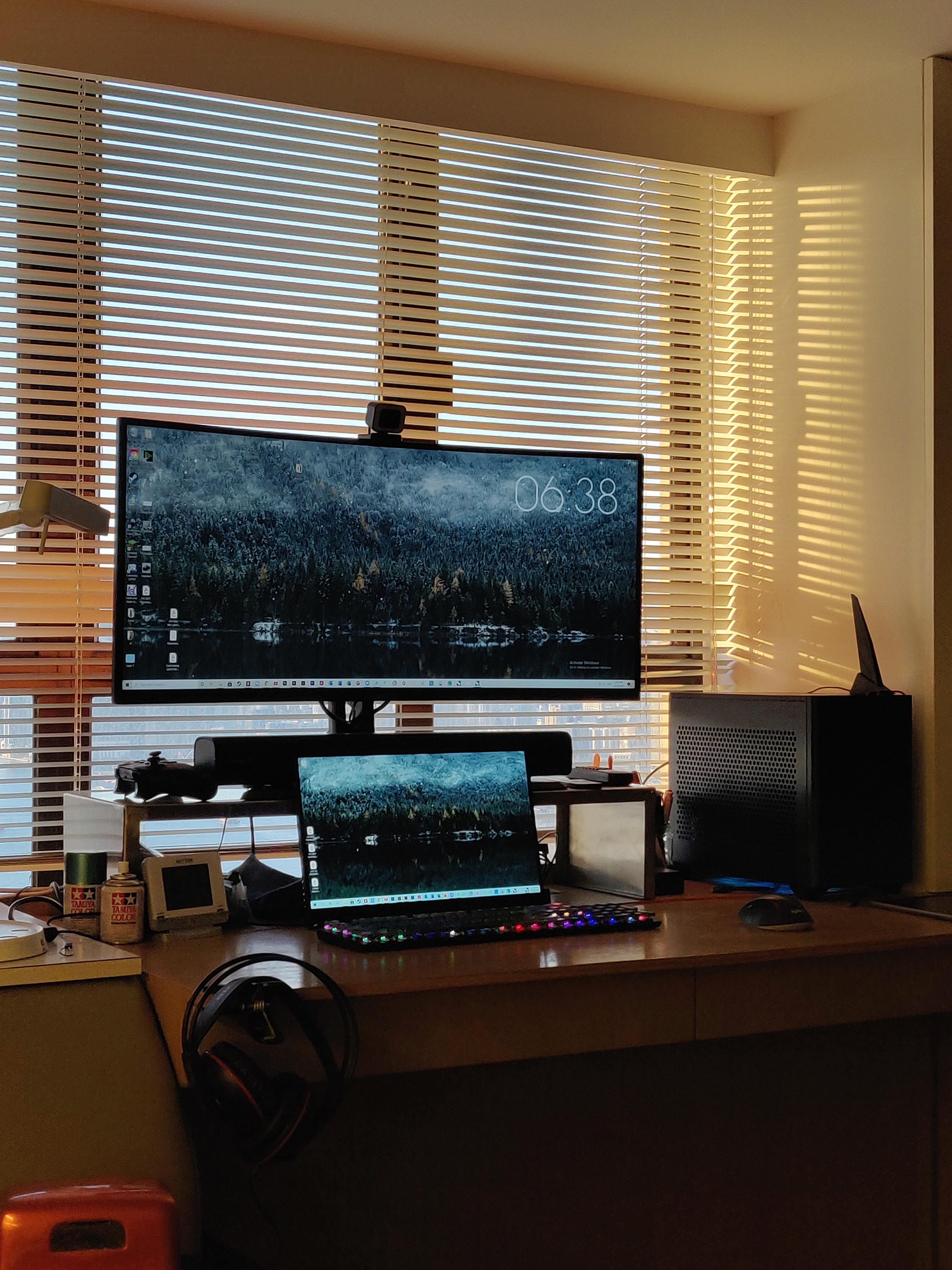 Ultrawide set up complete! (Gigabyte g34wqc) | Scrolller