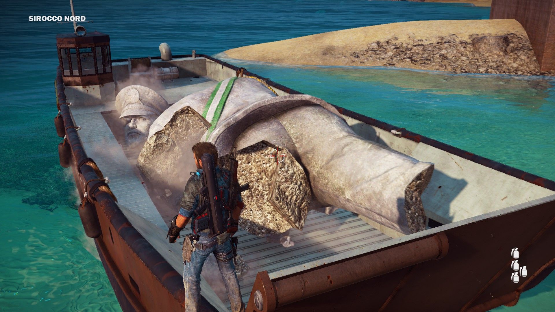 Umayyad forces scavenge the Colossus of Rhodes to sell for scrap (653 AD, colourised) | Scrolller