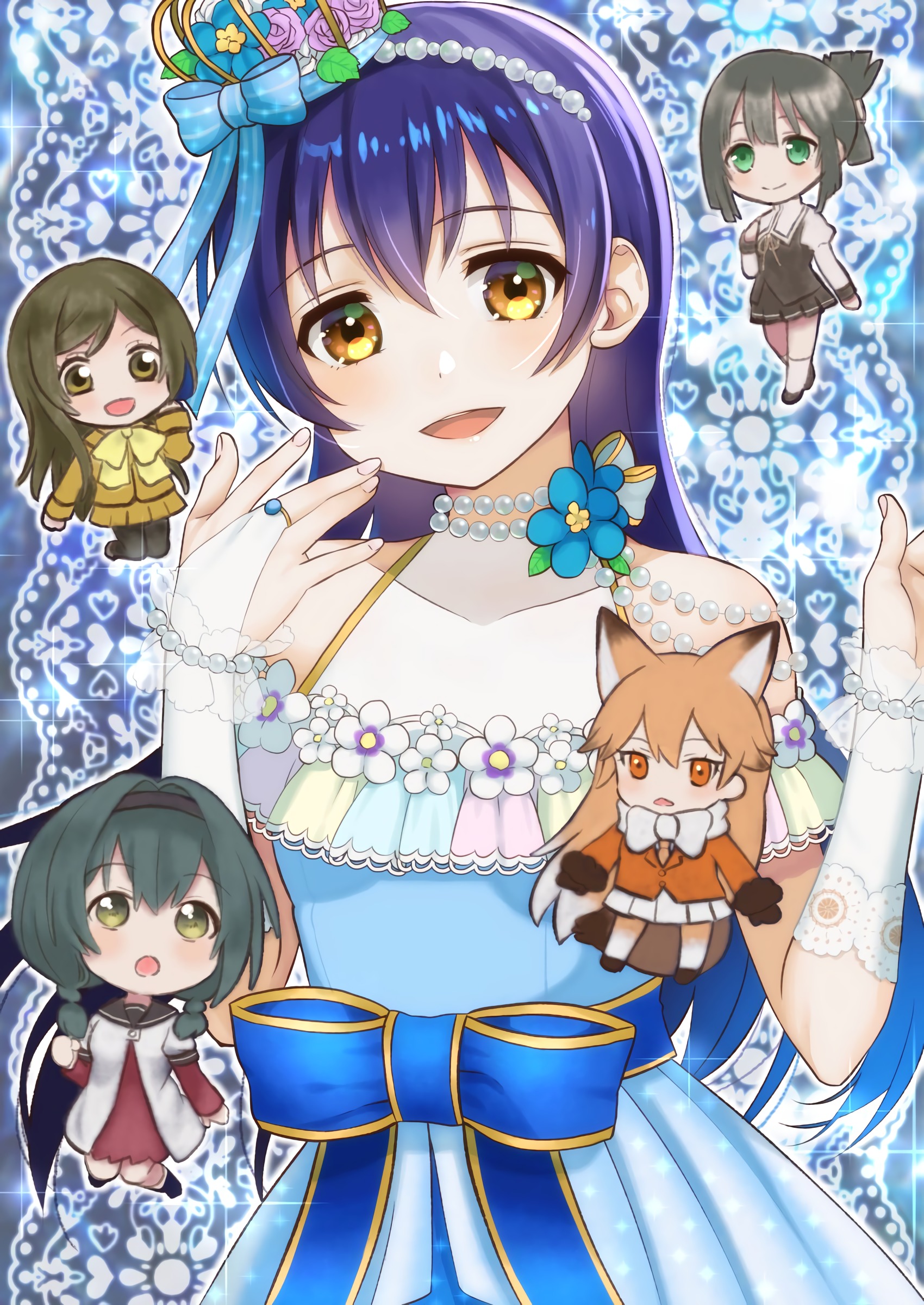 Umi and The Four Chibis | Scrolller