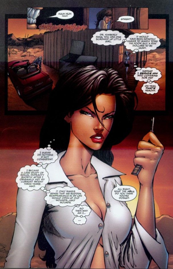 Unbuttoned Kimberly [The Darkness (1996) #24] | Scrolller