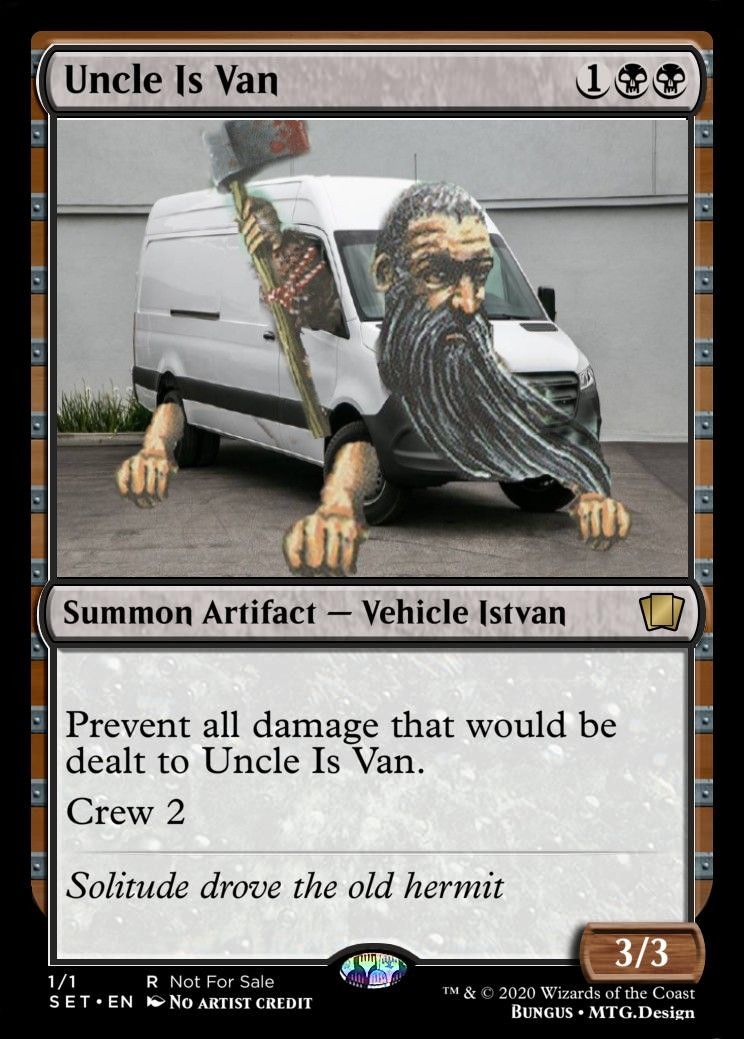 Uncle Is Van | Scrolller