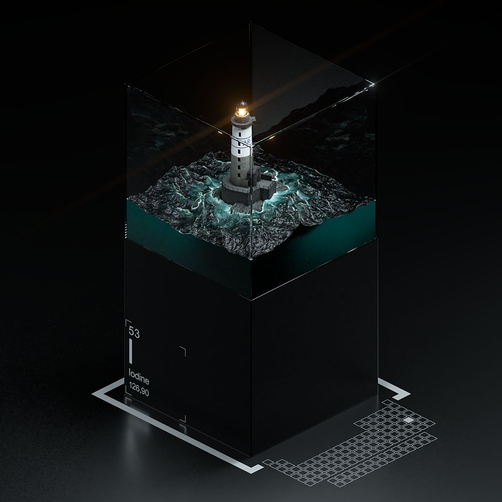 Under the sea ... New element nft ! 8 done, 110 to go ! | Scrolller