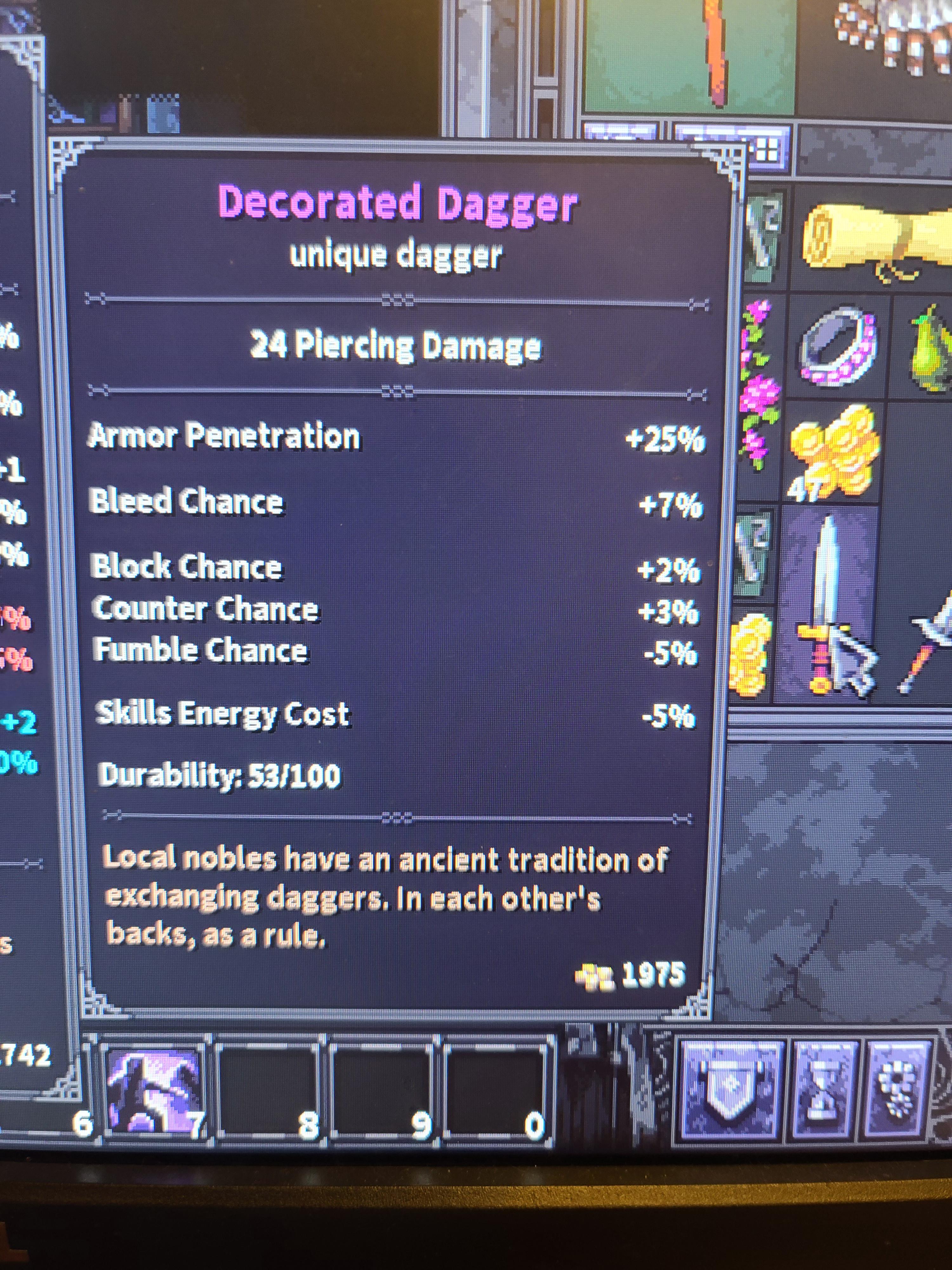 Unique decorated dagger? | Scrolller