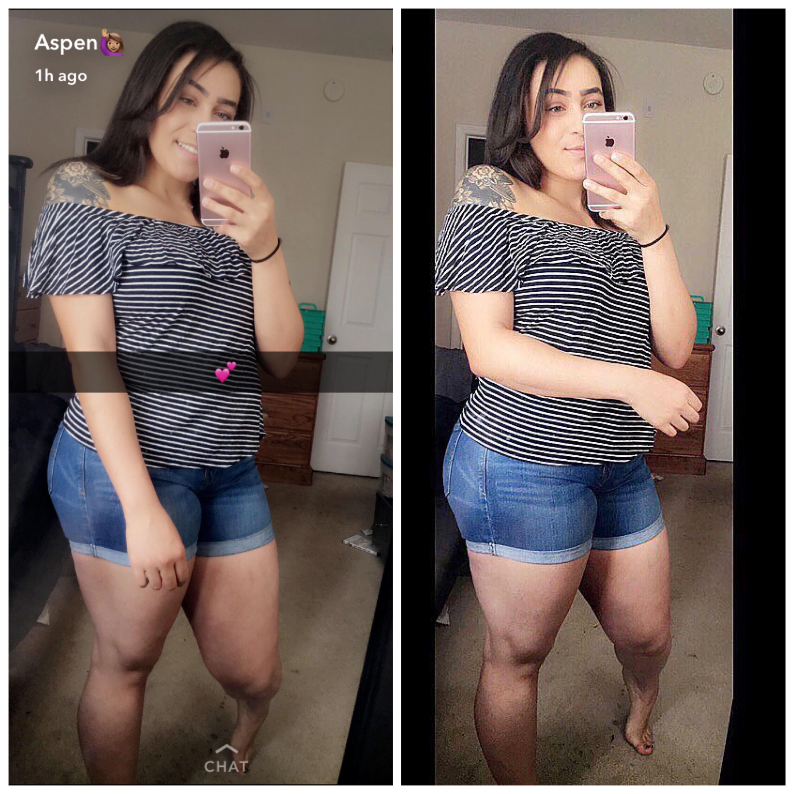 Thick Thighs 🤤👩🏽🦵🏽 | Scrolller