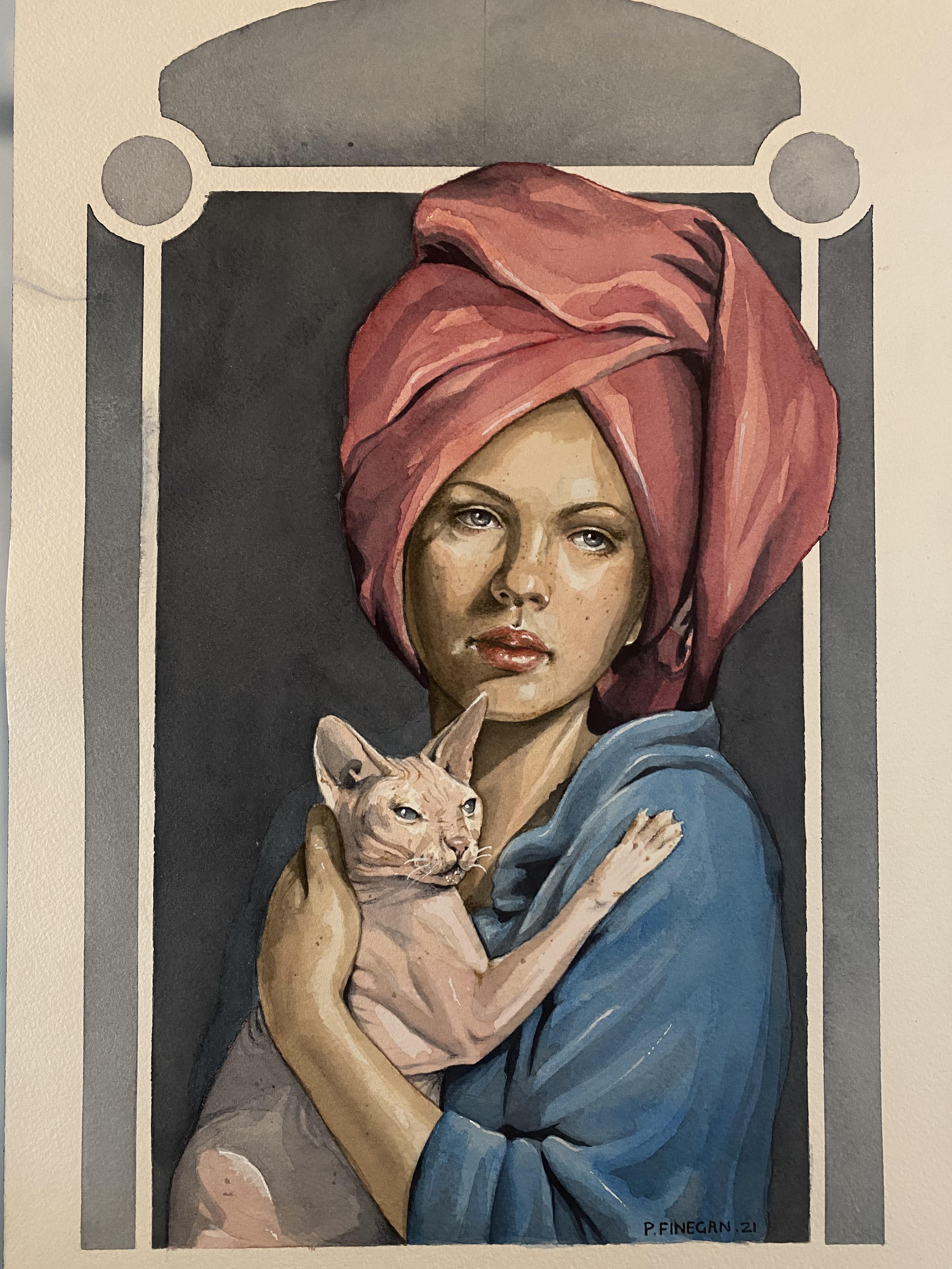 Untitled Me Watercolor 2021 Scrolller