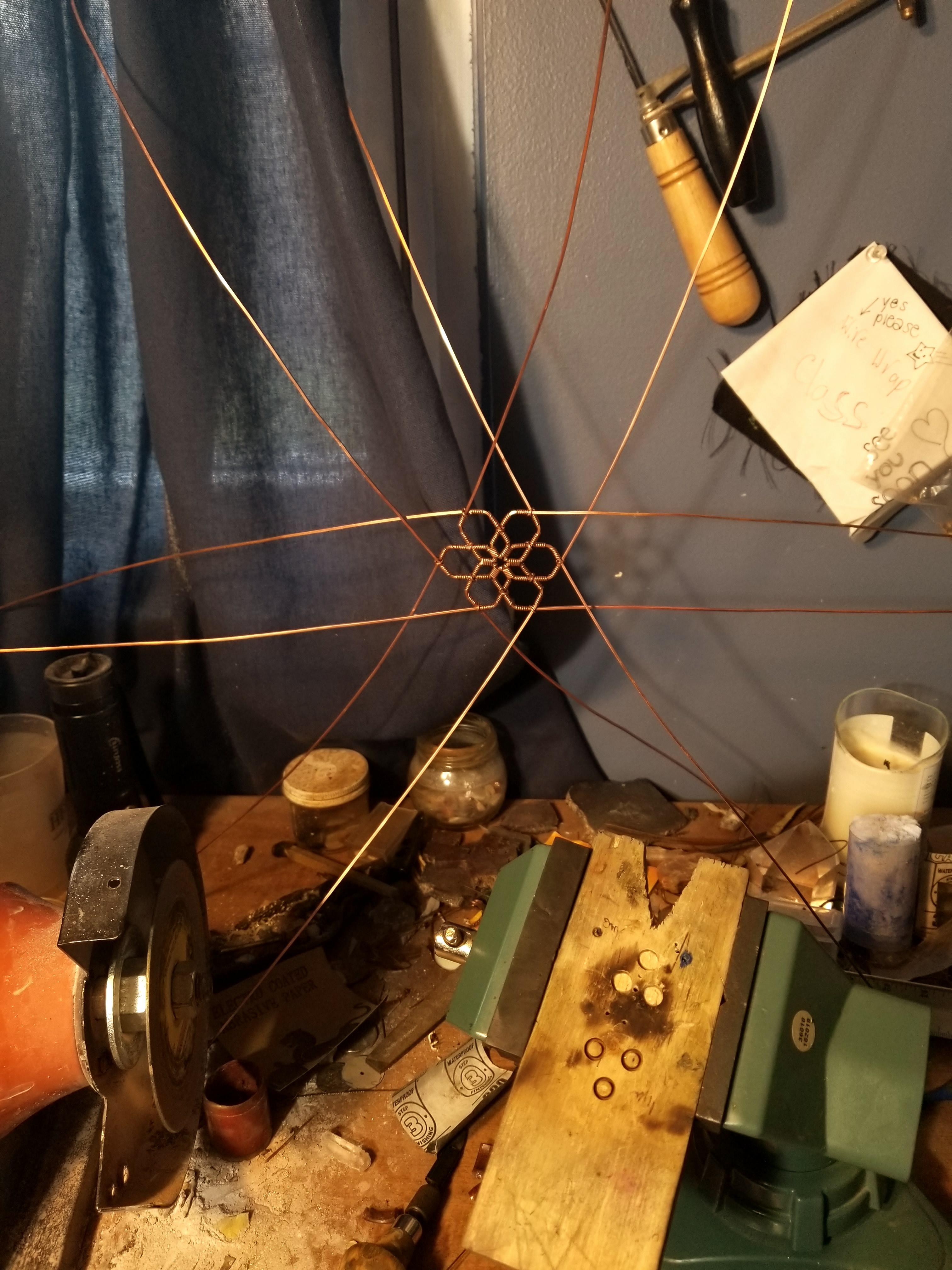 Upcoming project on a messy desk | Scrolller