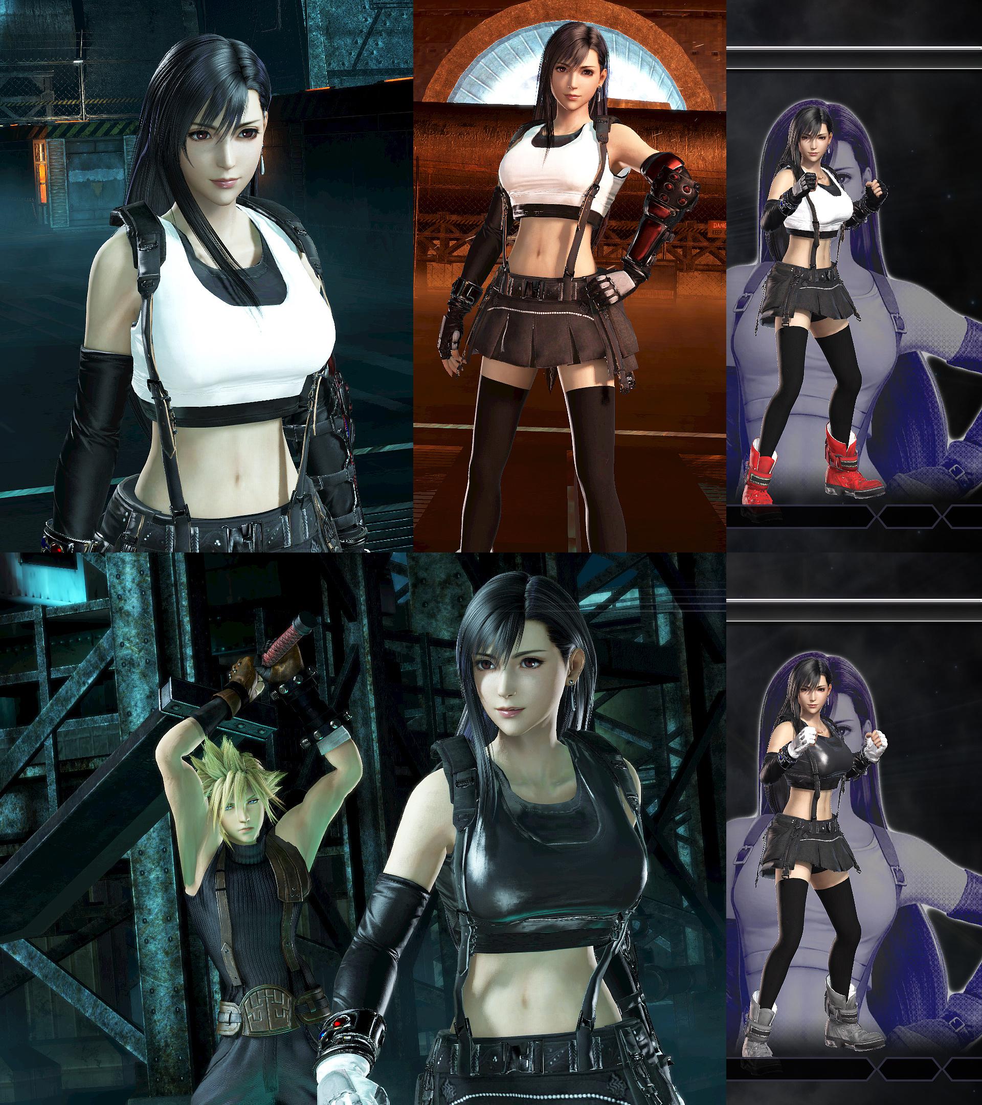 Update for FFVII Remake Tifa outfit mod | Scrolller