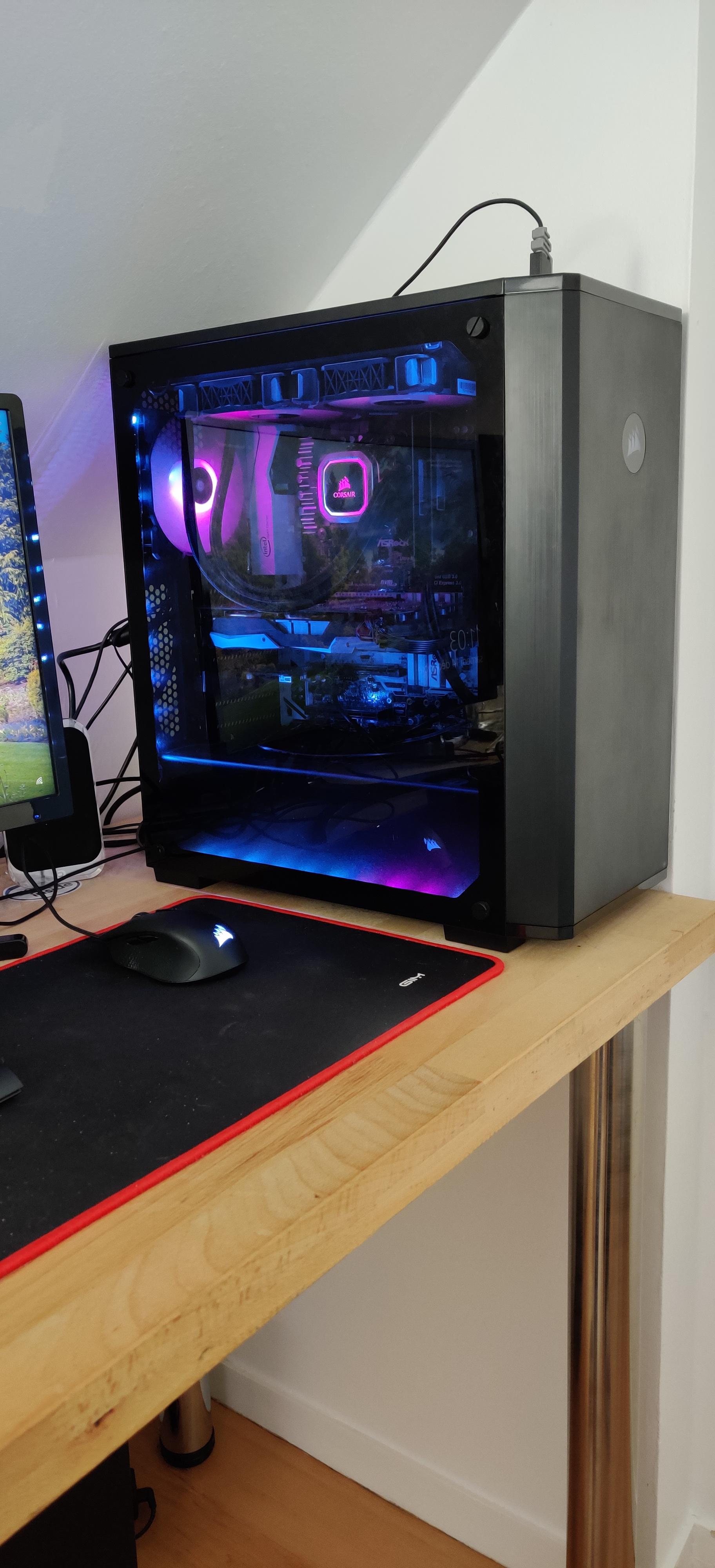 Upgraded my build the power of Corsair RGB! | Scrolller