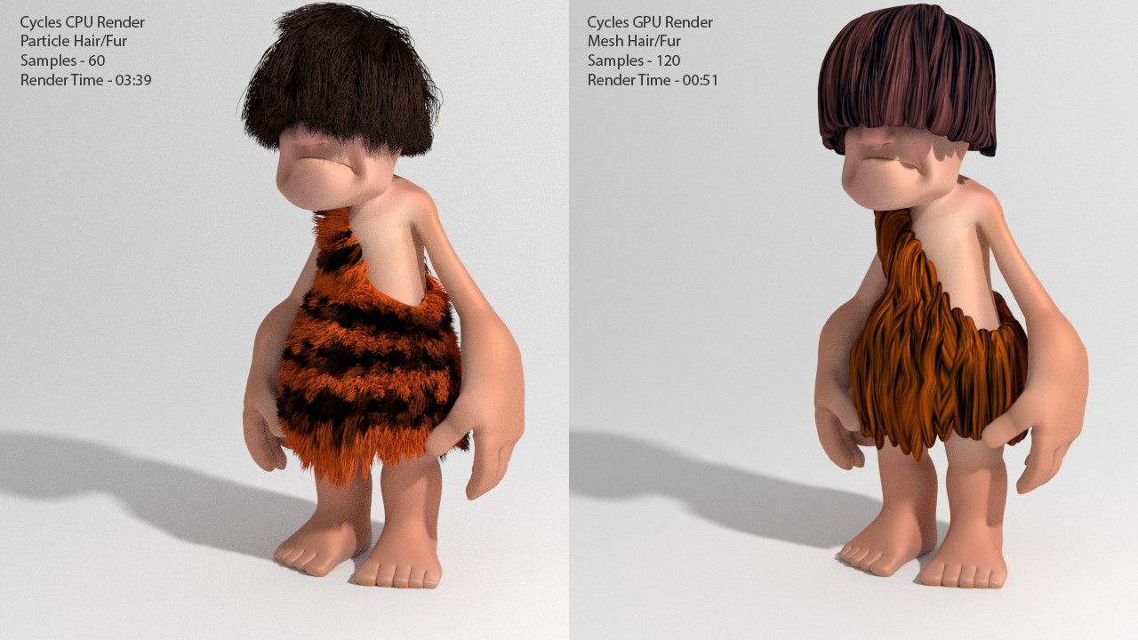 Urg - comparison renders | Scrolller