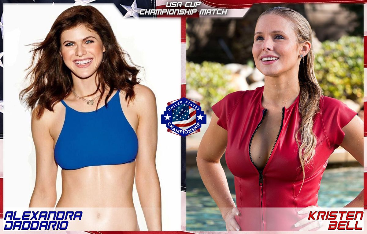 [USA Cup Championship] Alexandra Daddario vs Kristen Bell | Scrolller