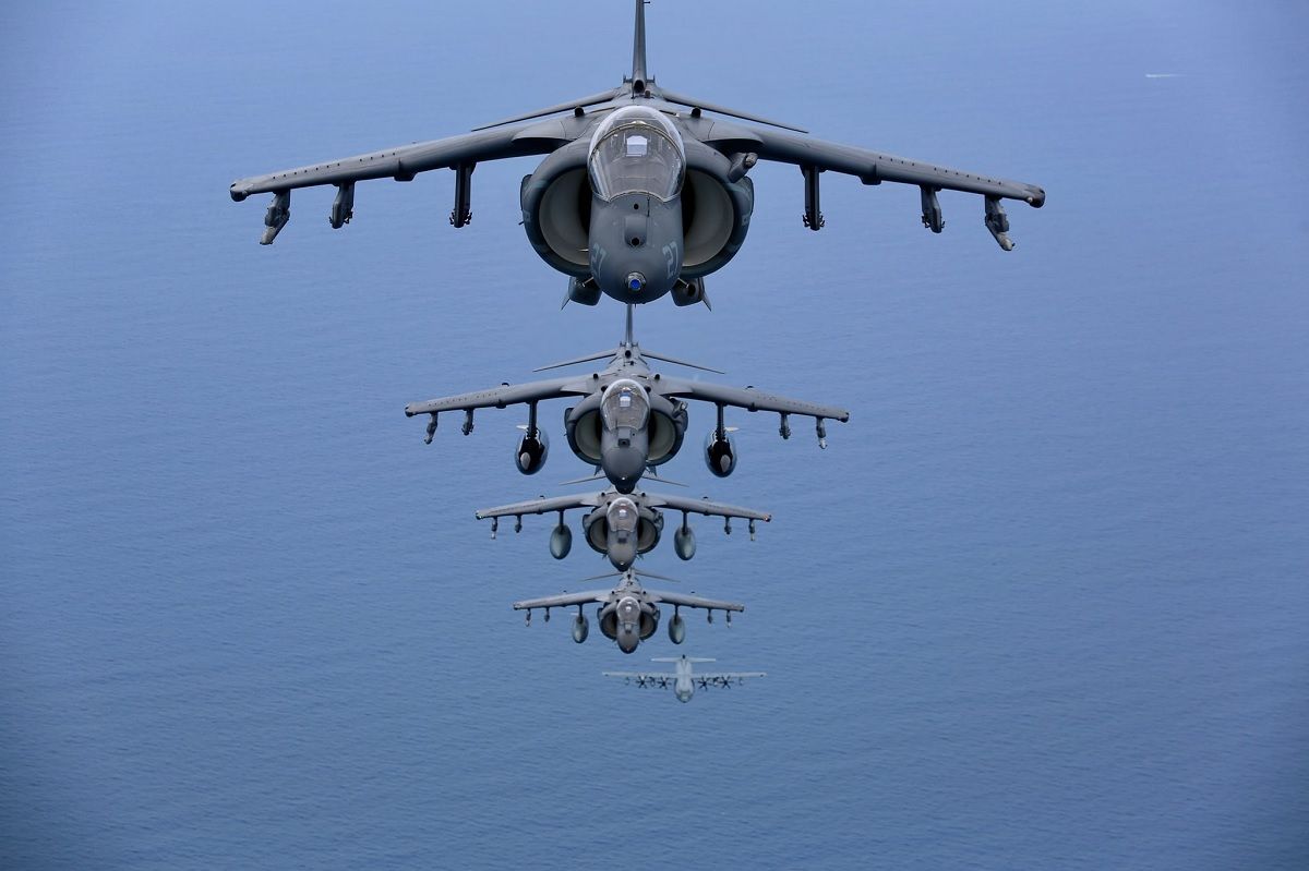 USMC Harrier Squadron.[1200x799] | Scrolller