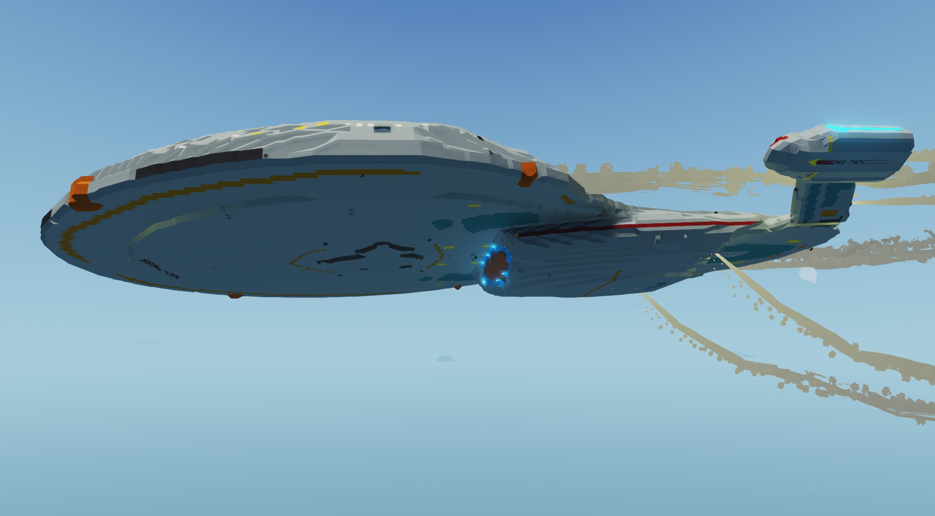 USS VOYAGER comes at warp Speed to StormWorks! | Scrolller