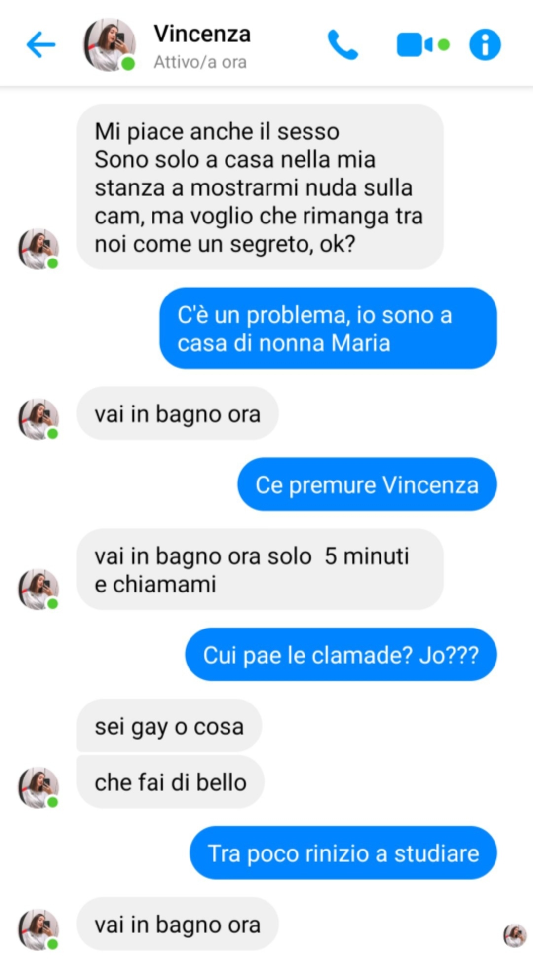 vai in bagno ora | Scrolller