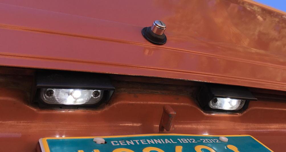 Vanagon license plate LED lighting upgrade | Scrolller