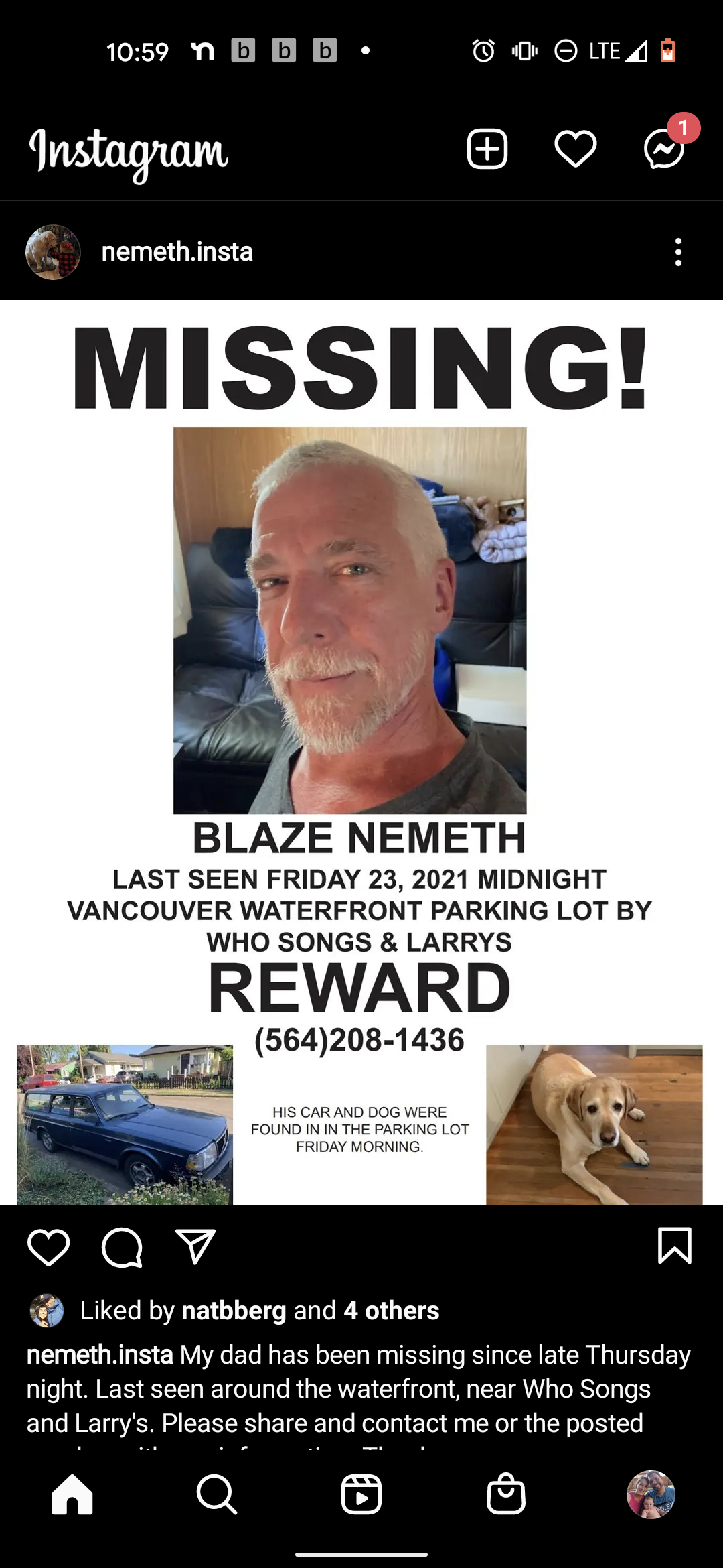 VANCOUVER Missing Person | Scrolller