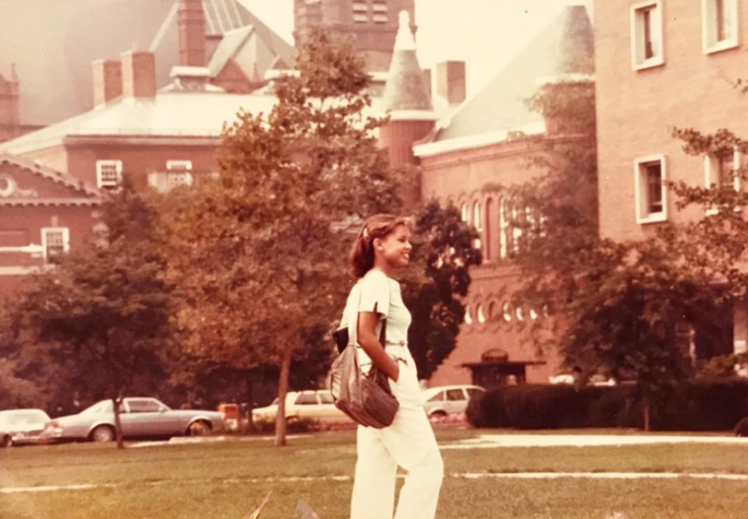 Vanessa Williams in 1981 on the campus of Syracuse | Scrolller