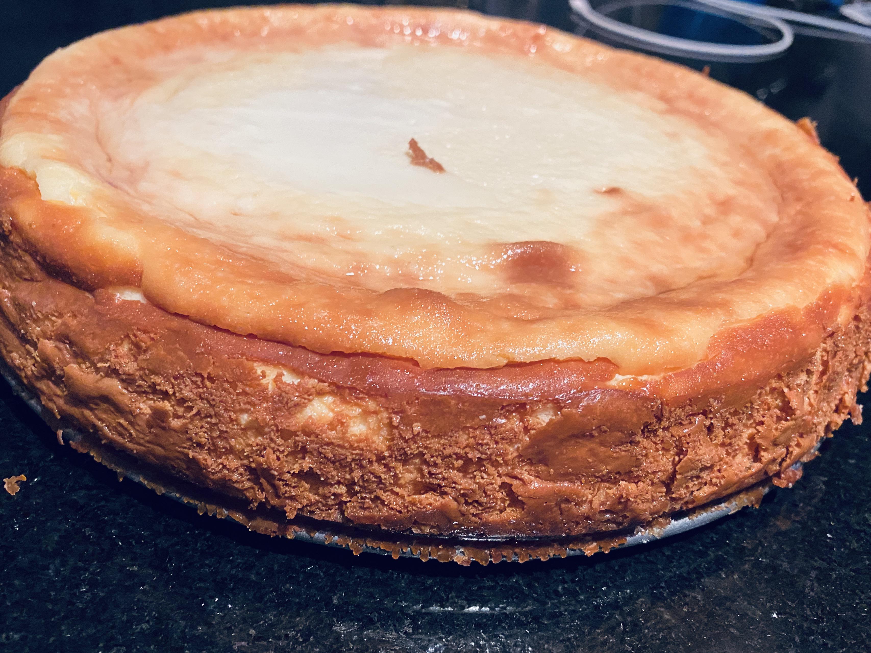 Vanilla cheesecake!! First attempt ! | Scrolller