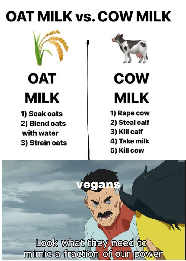 Vegan police approved. | Scrolller