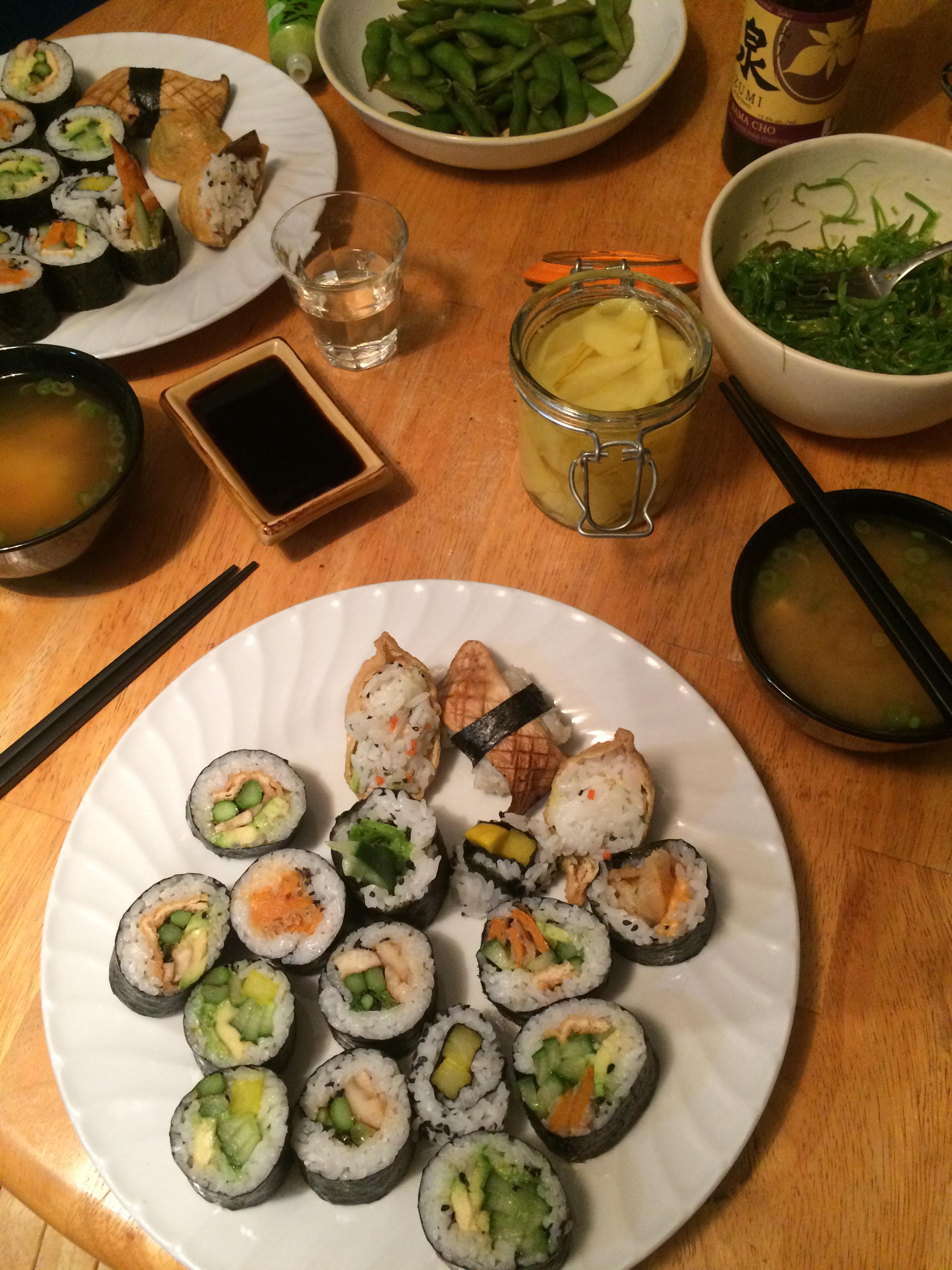 Vegan Sushi Night! | Scrolller