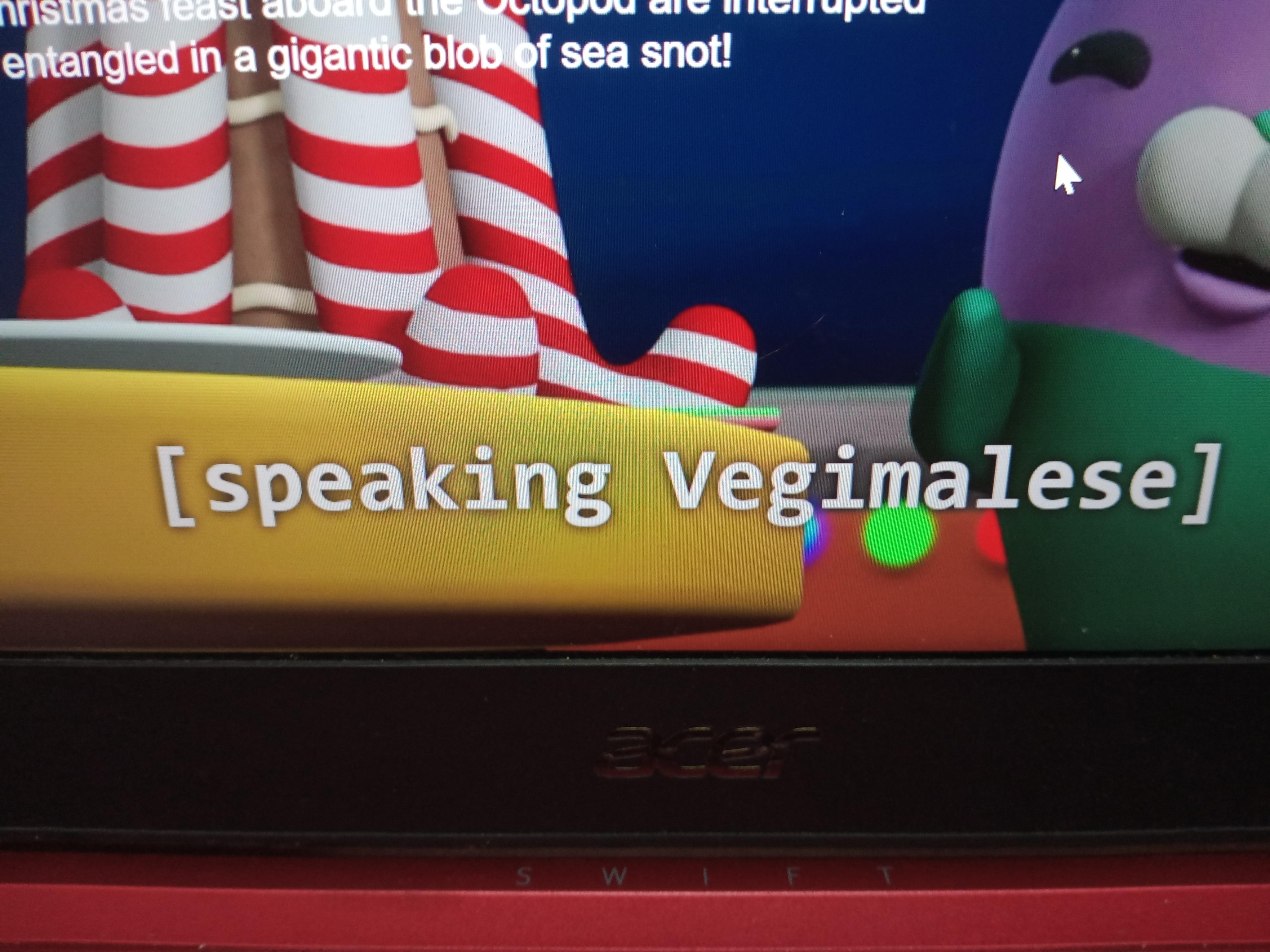 Vegimal have language... Not surprising | Scrolller