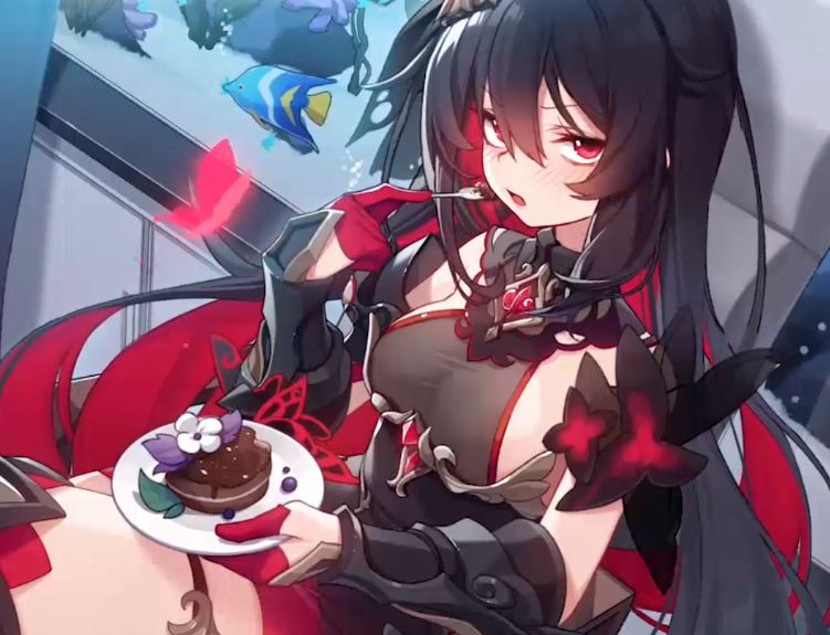 Veliona looks BEAUTIFUL 🖤 (This image is from "Seele's One Day Adventure") | Scrolller