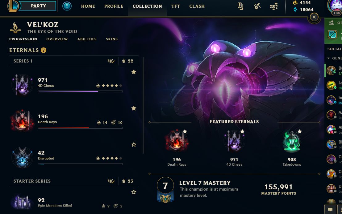 VELKOZ ETERNALS | Scrolller