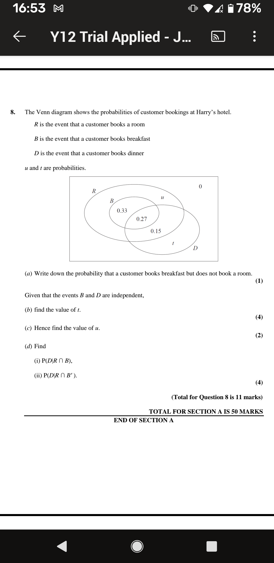 Venn diagram help ! | Scrolller
