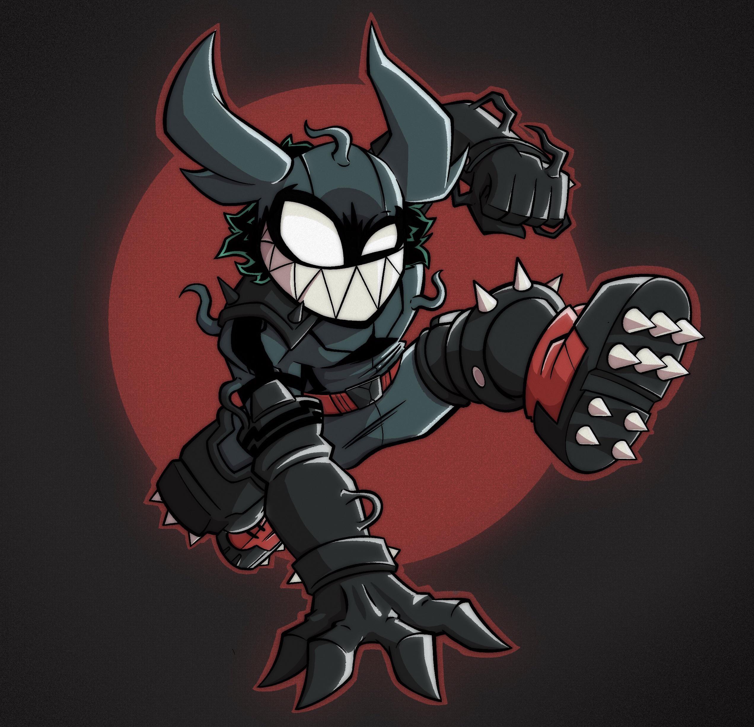 Venomized Deku by u/Dillpool | Scrolller