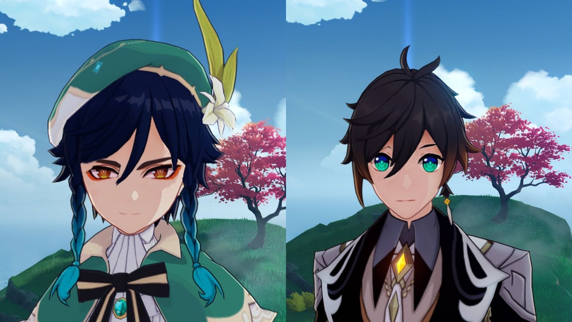 Venti and Zhongli switch eyes | Scrolller Venti and Zhongli switch eyes | Scrolller
