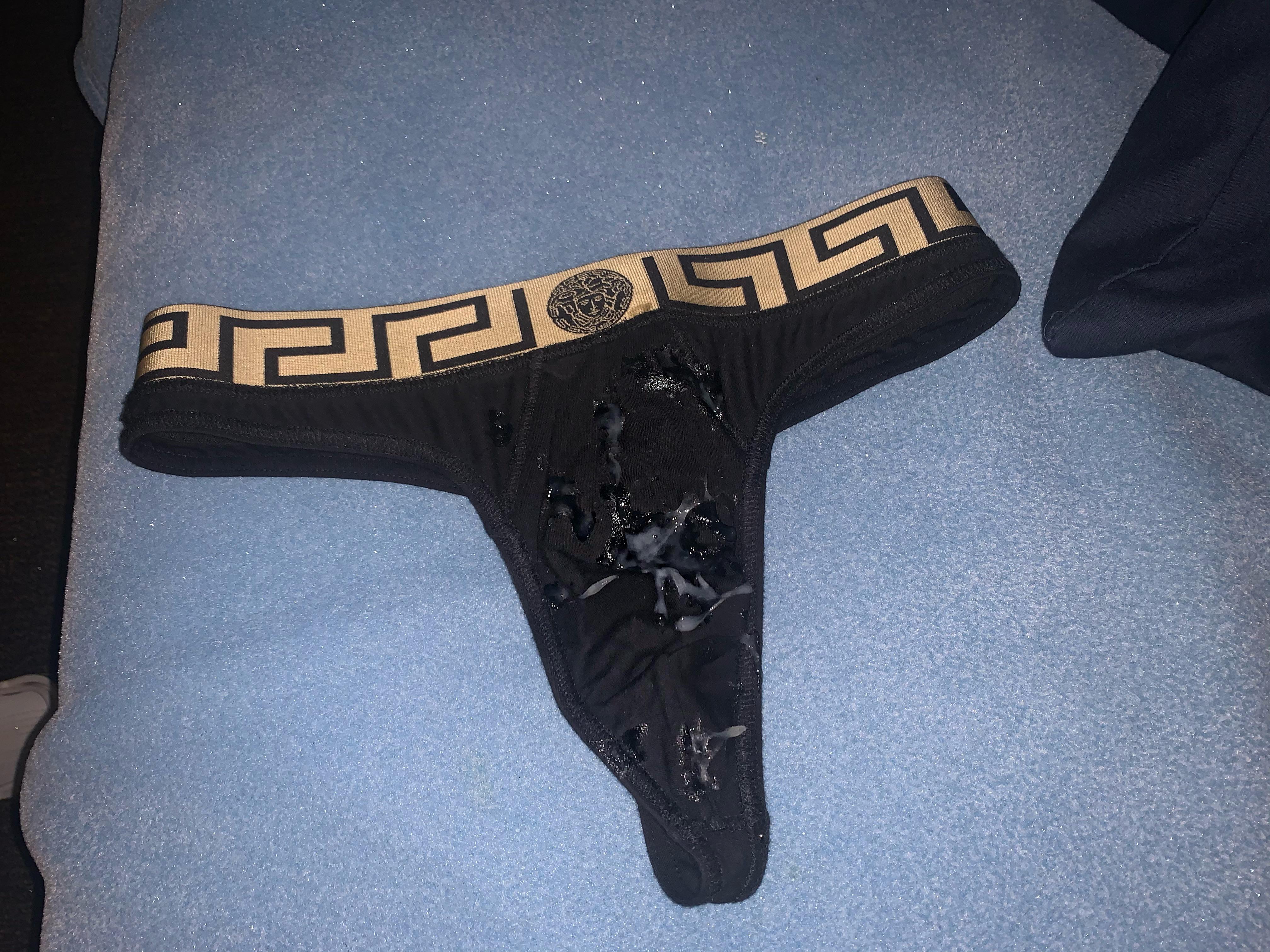 versace full of cum. usually i bust bigger loads but lately i have been feeling meh. enjoy x ...