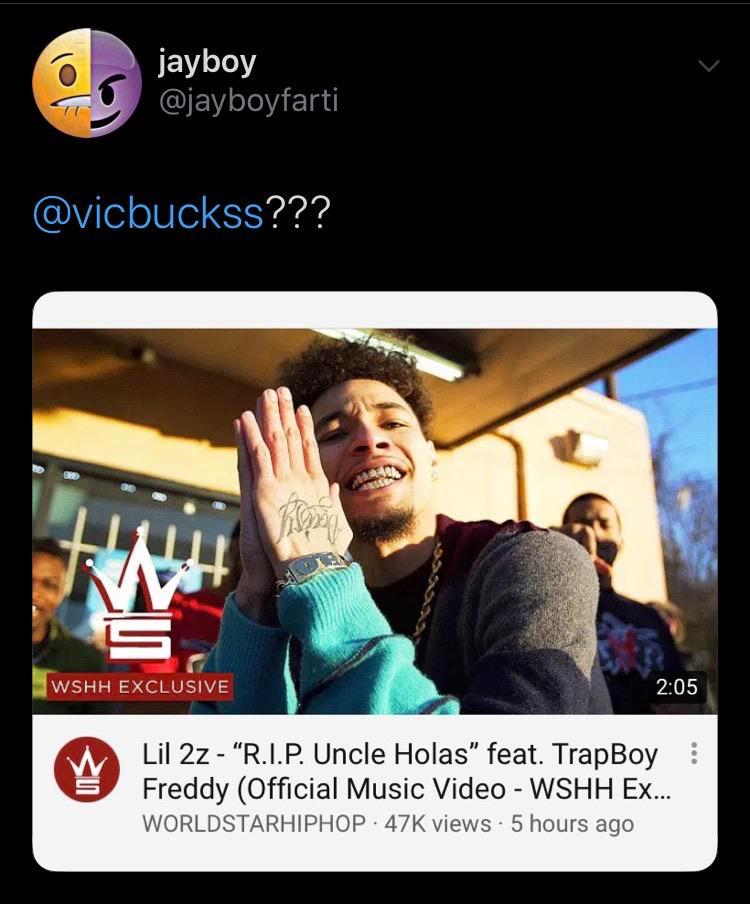 Vic a rapper now? | Scrolller