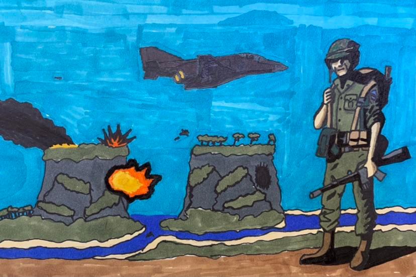 Vietnam war art | Scrolller