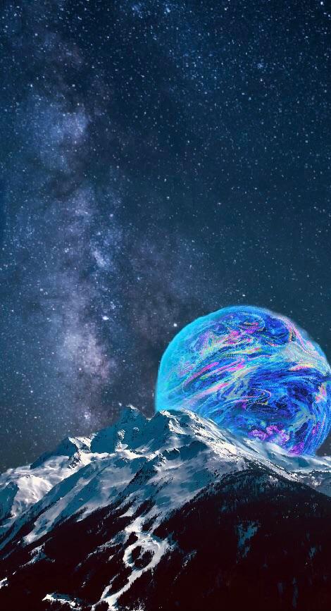 View from alien planet | Scrolller