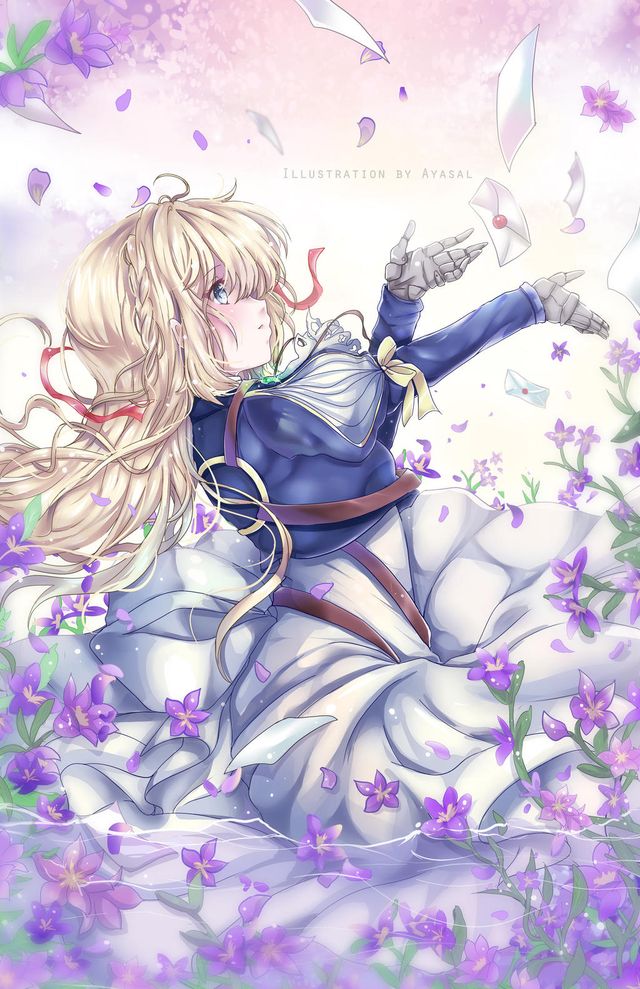 Violet Evergarden: by Ayasal on DeviantArt | Scrolller