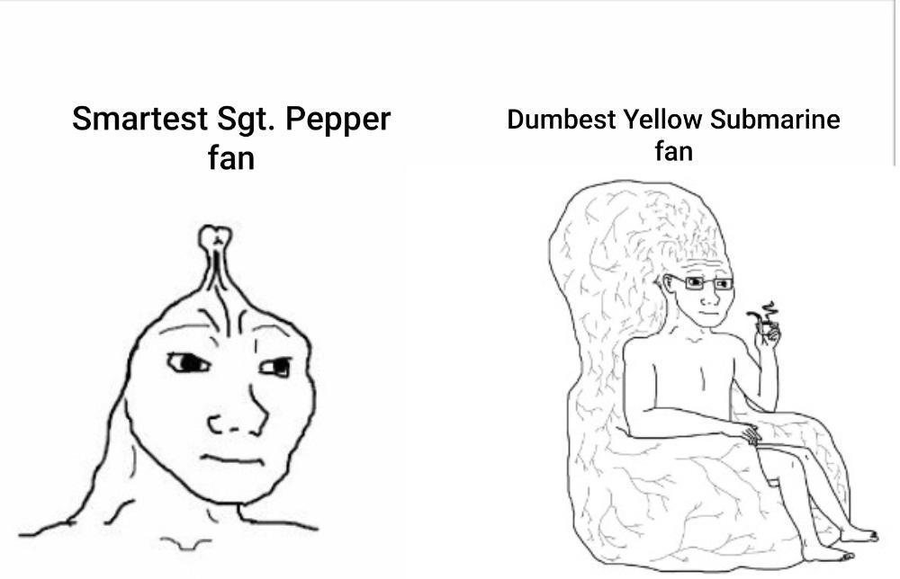 Virgin A Day In The Life Vs Chad All Together Now Scrolller