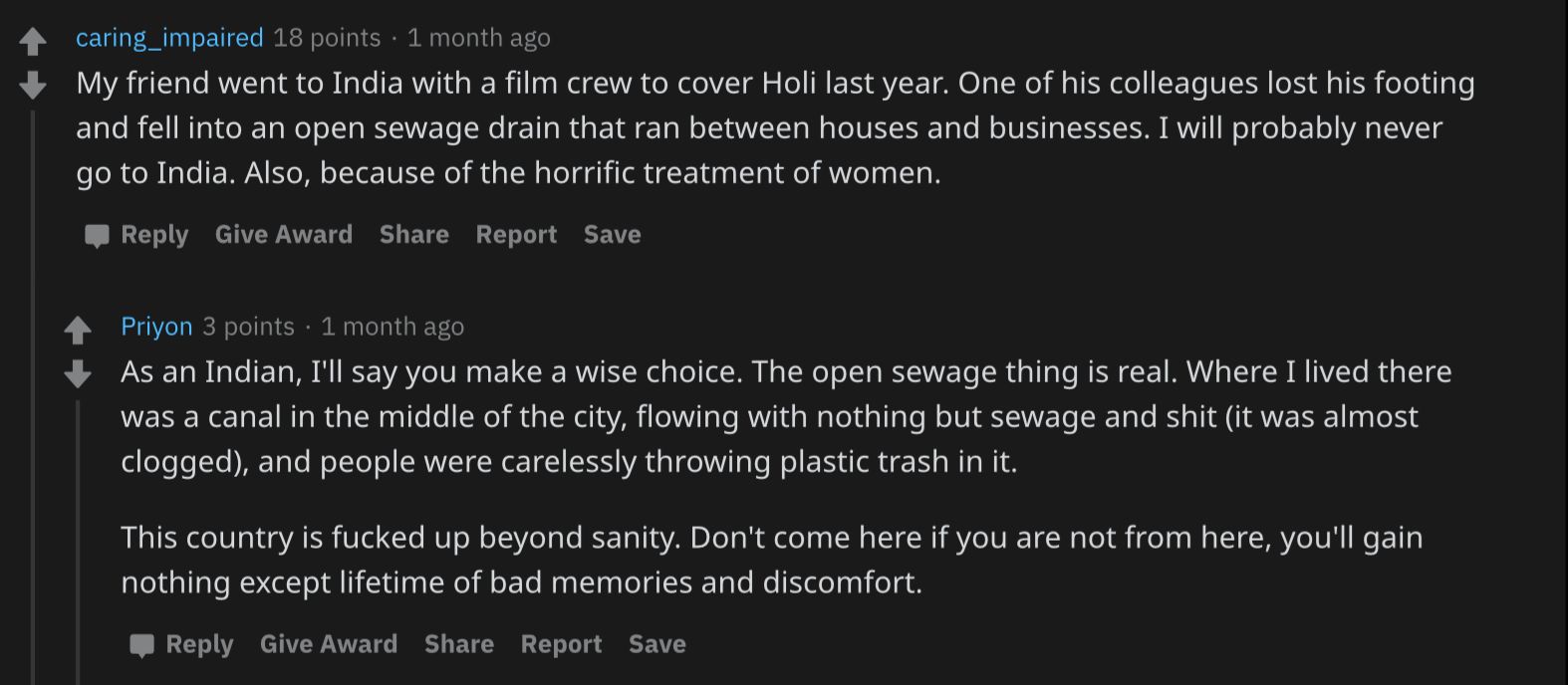 Visit India and you will get PTSD | Scrolller