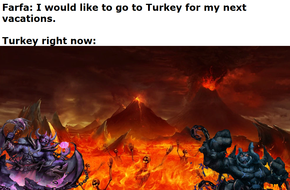 Visiting literal Burning Abyss. | Scrolller