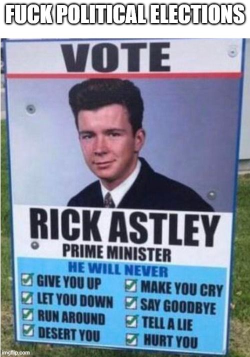 Vote him now. | Scrolller