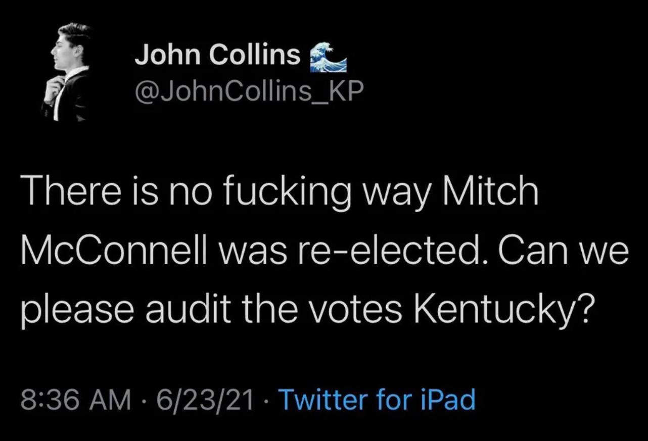 Voter Fraud in Kentucky. | Scrolller