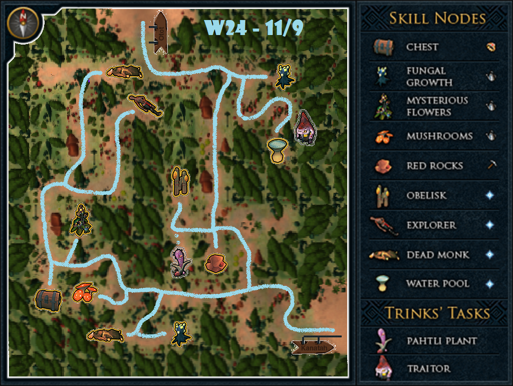 W24 Map - 11/9 (Double Monk & Fungal Growth) | Scrolller