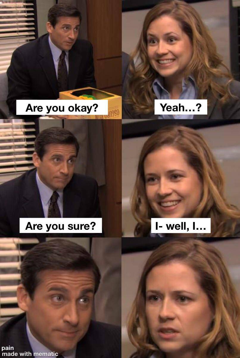 “Wait why are you crying now?” | Scrolller