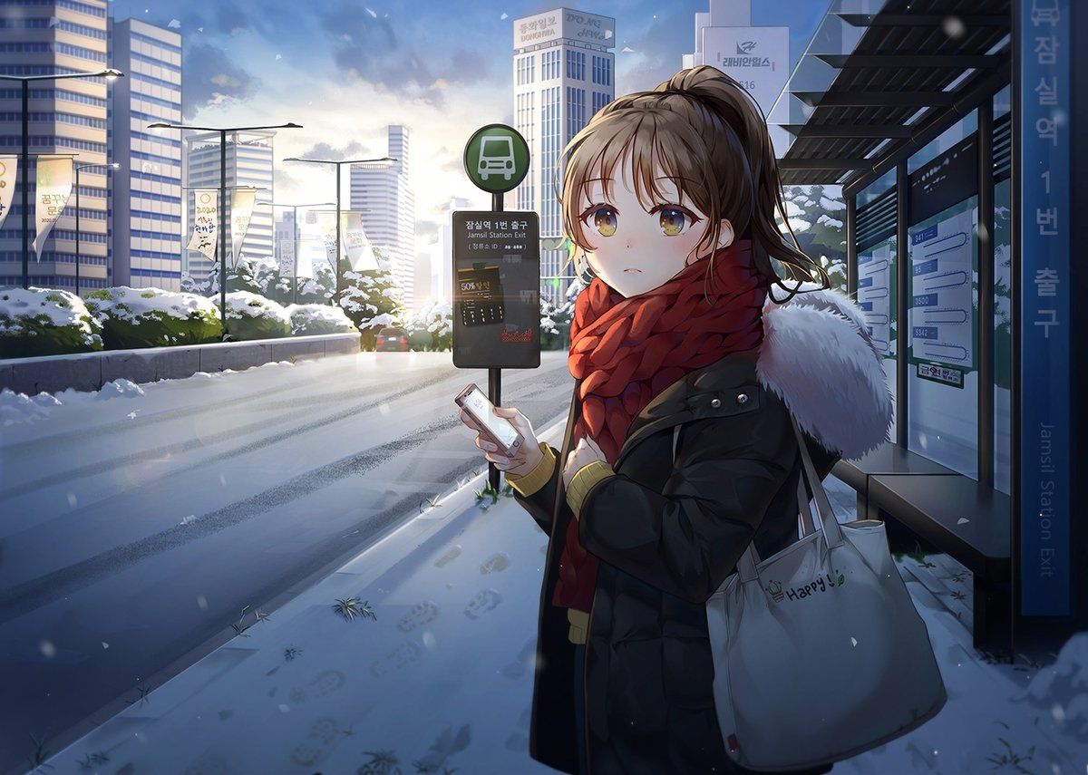Waiting for the next Bus [Original] | Scrolller