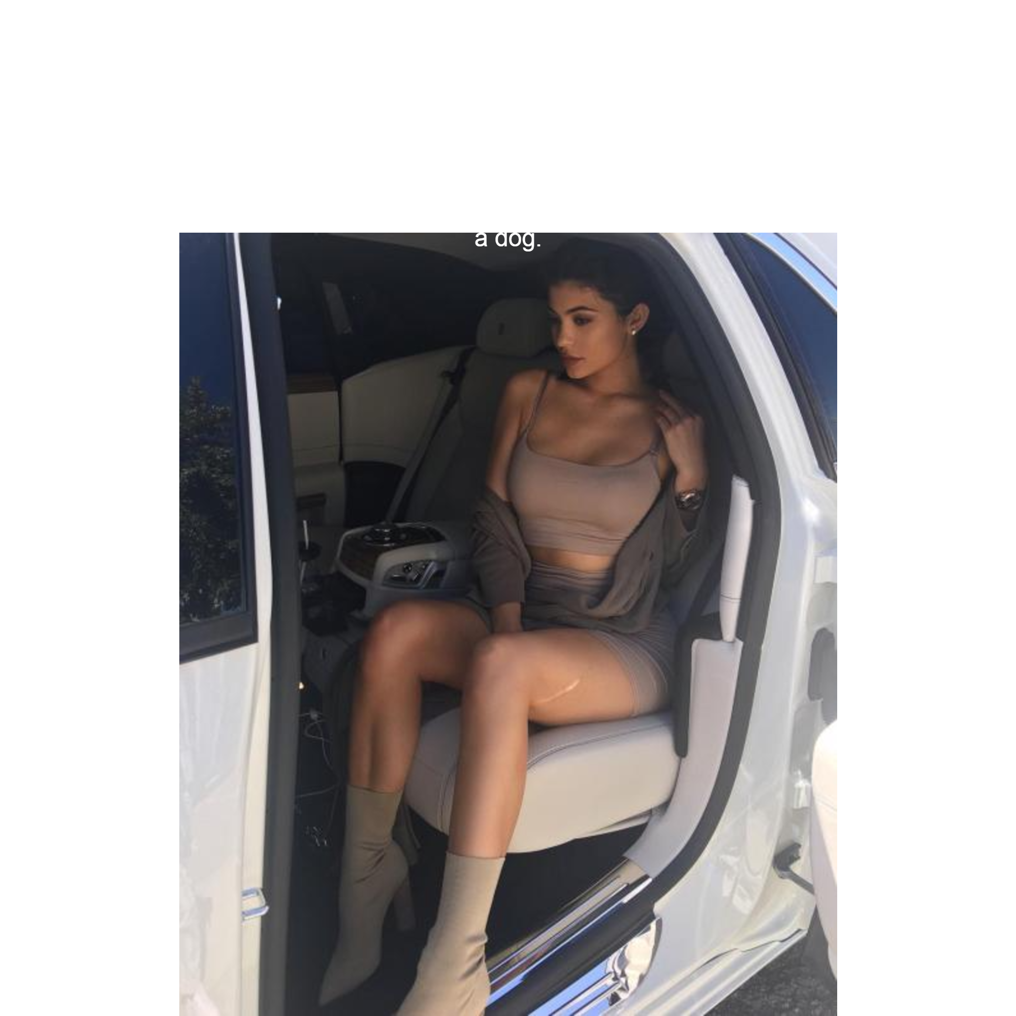 Waiting for your mistress at the driveaway. | Scrolller