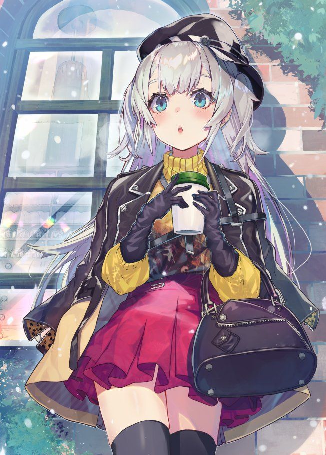 Waiting Outside the Cafe [Original] | Scrolller