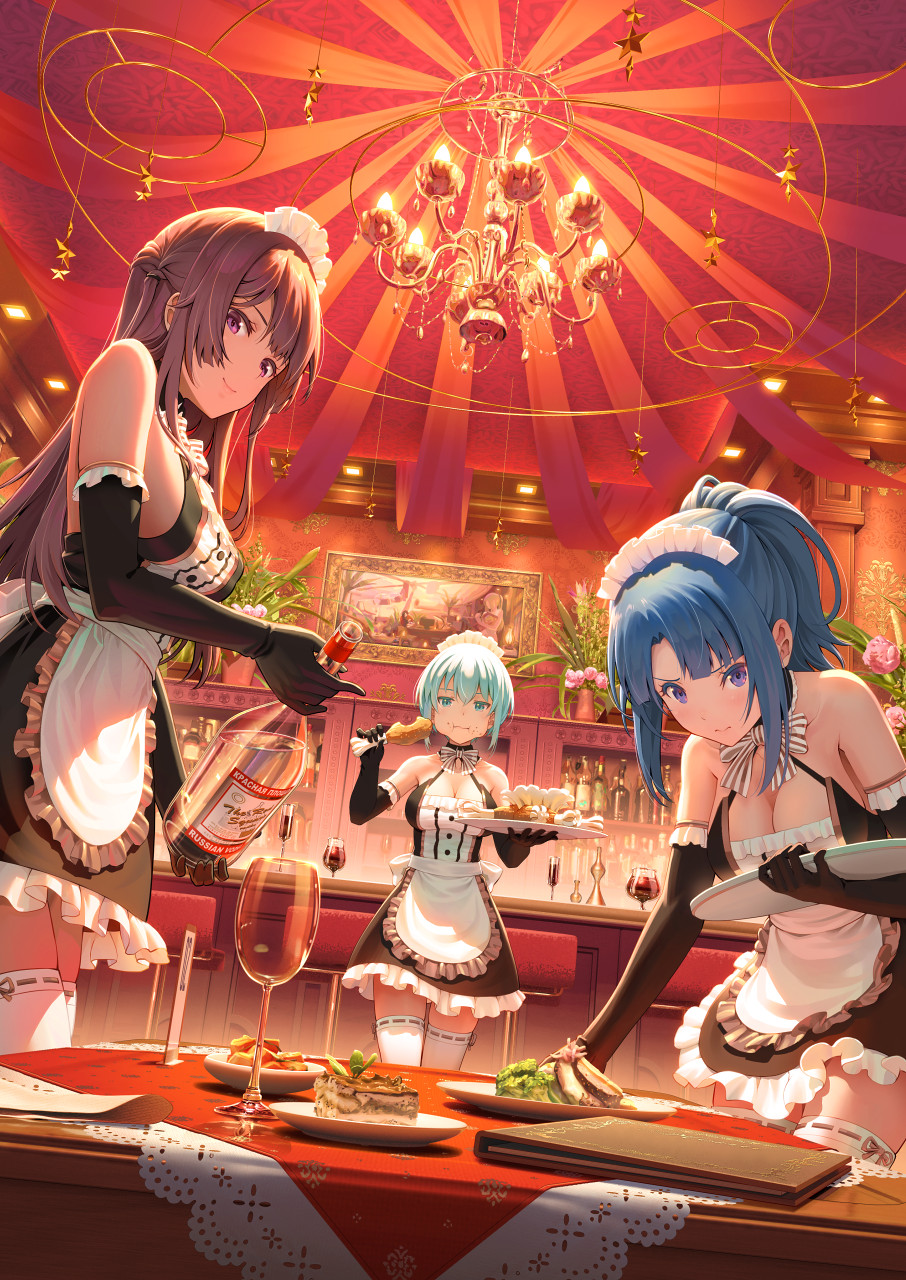 Waitress Maids [Original] | Scrolller