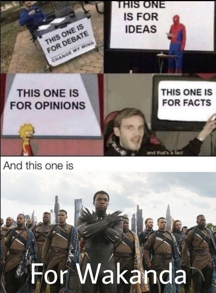 Wakanda forever | Scrolller