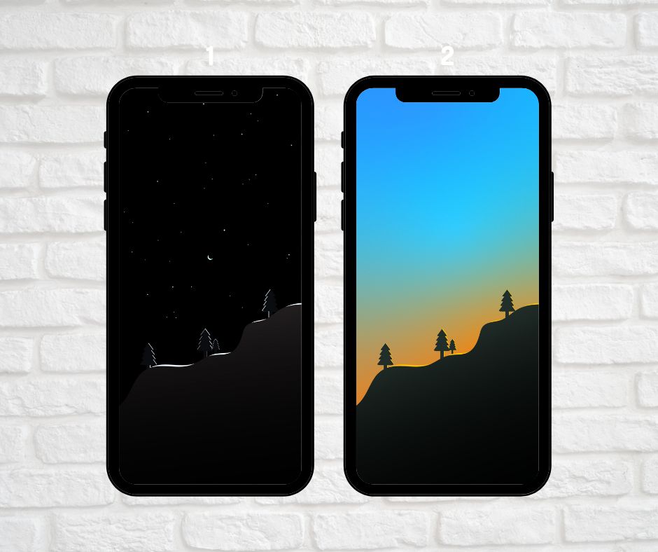 [Wallpaper] Minimal day and night (free download 4k) | Scrolller